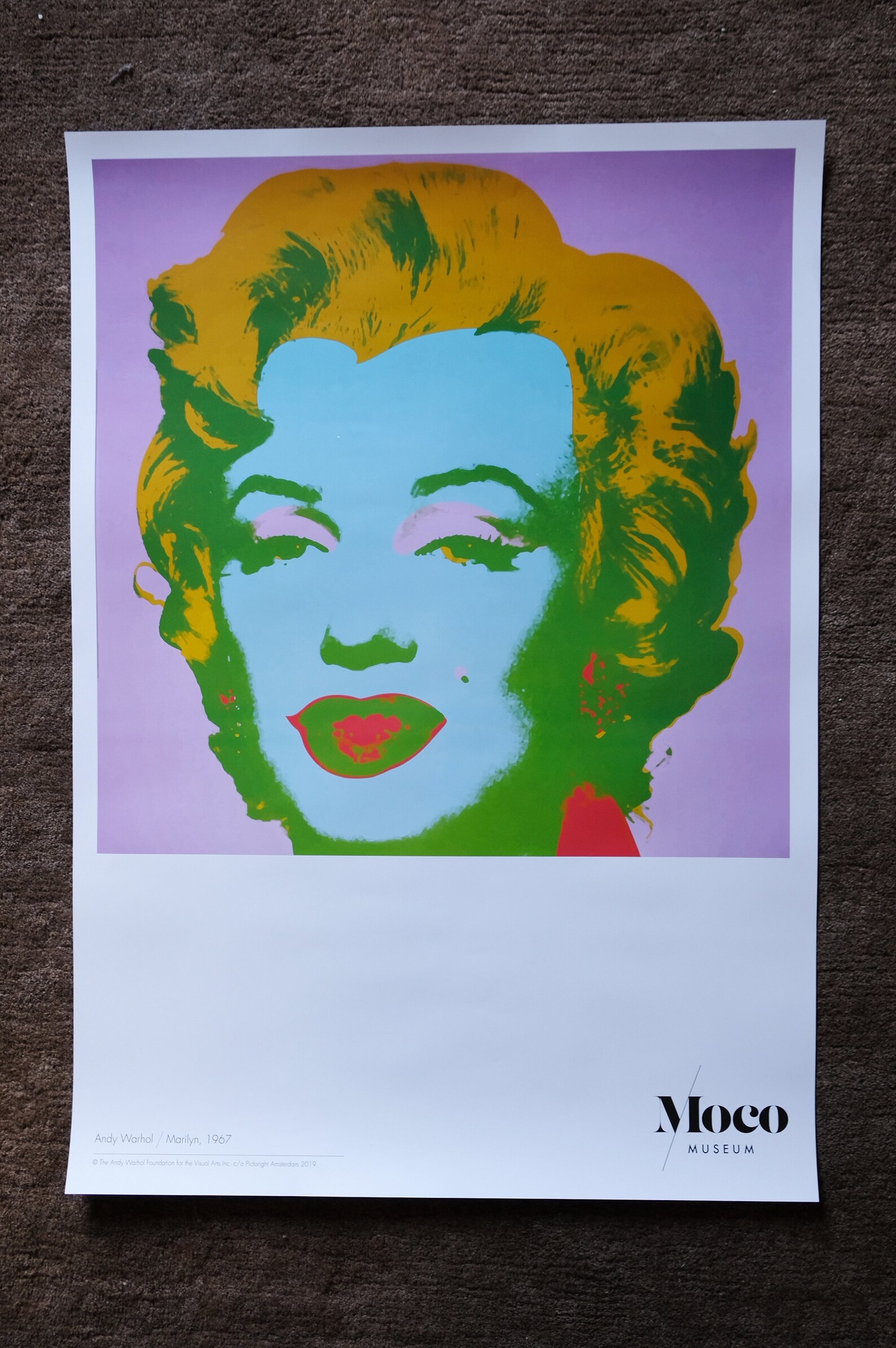 Moco Amsterdam Andy Warhol "marilyn Monroe" | Original Exhibition ...