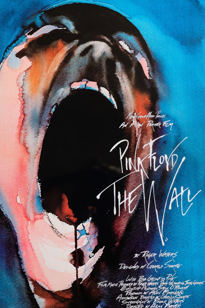 Pink Floyd "the Wall" | Music Poster I. - Etsy