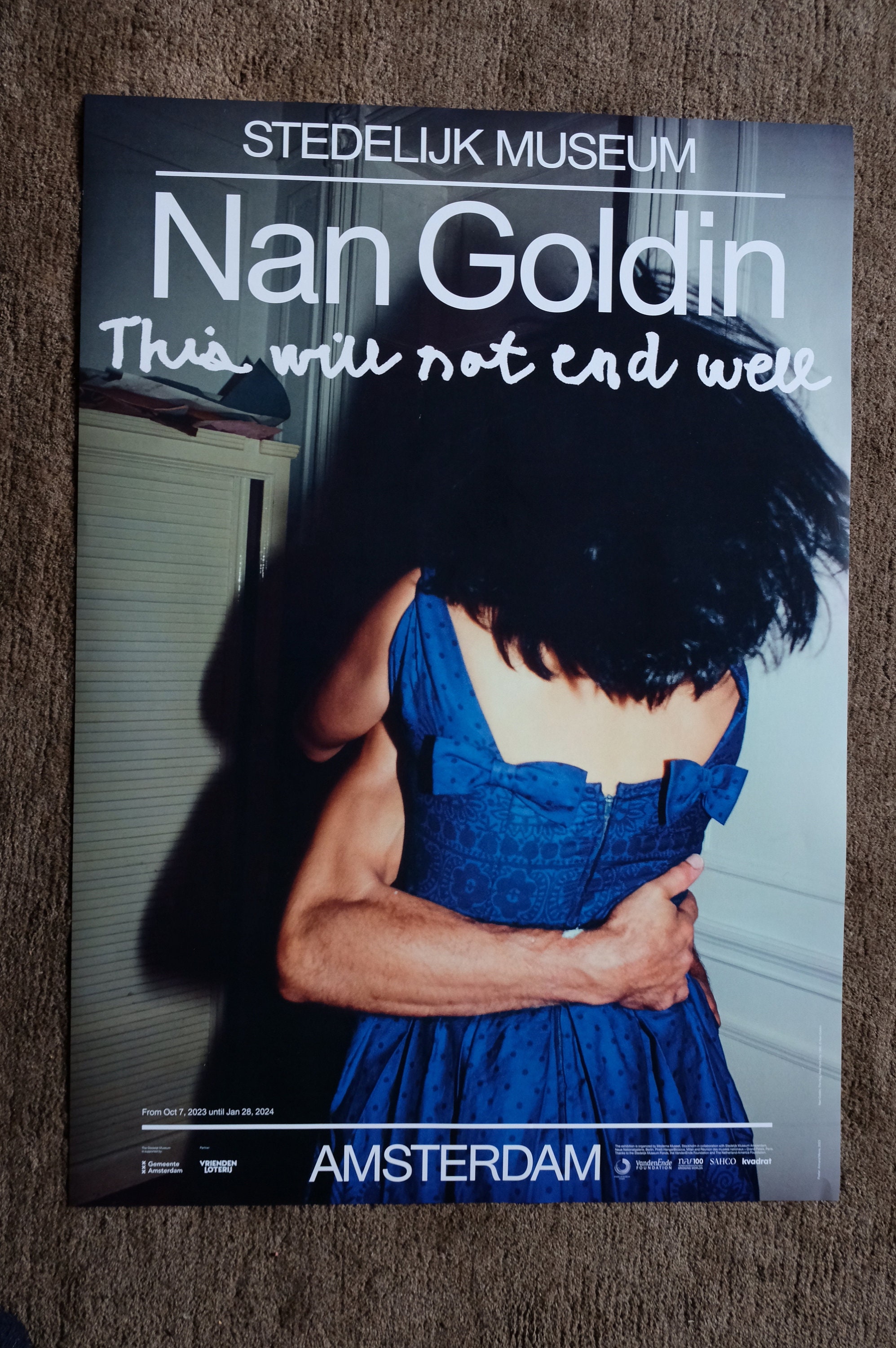 Nan Golding | the Stedelijk Museum Amsterdam - Exhibition Poster - Etsy
