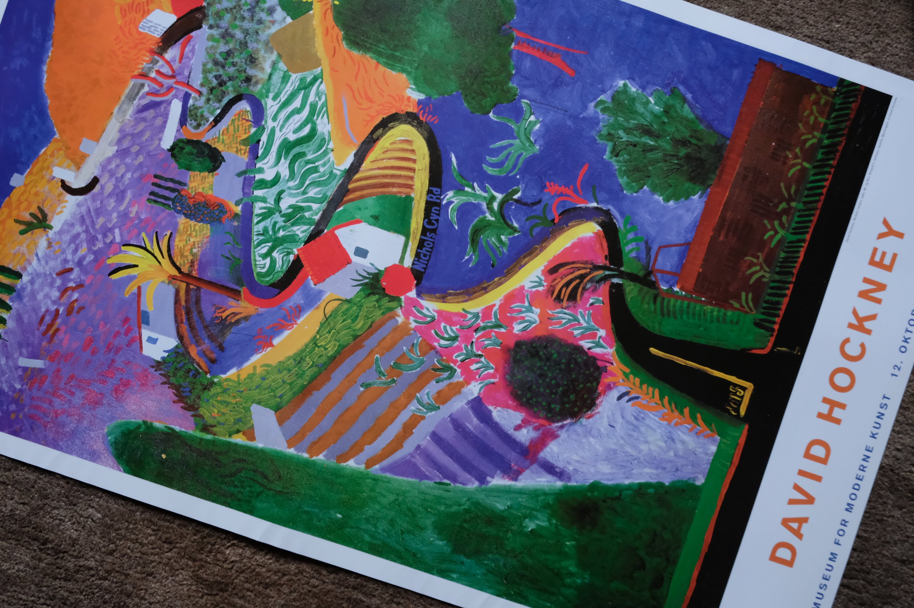 David Hockney Louisiana Museum for Modern Art - Original Exhibition ...
