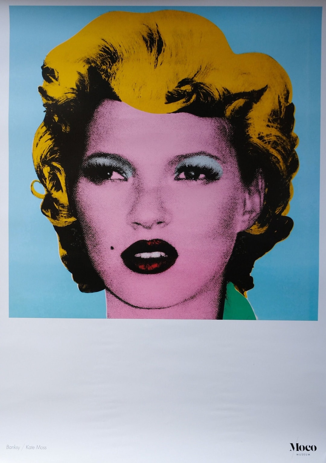 Moco Amsterdam Banksy "kate Moss" | Original Exhibition Poster Moco Amsterdam - Netherlands - Etsy