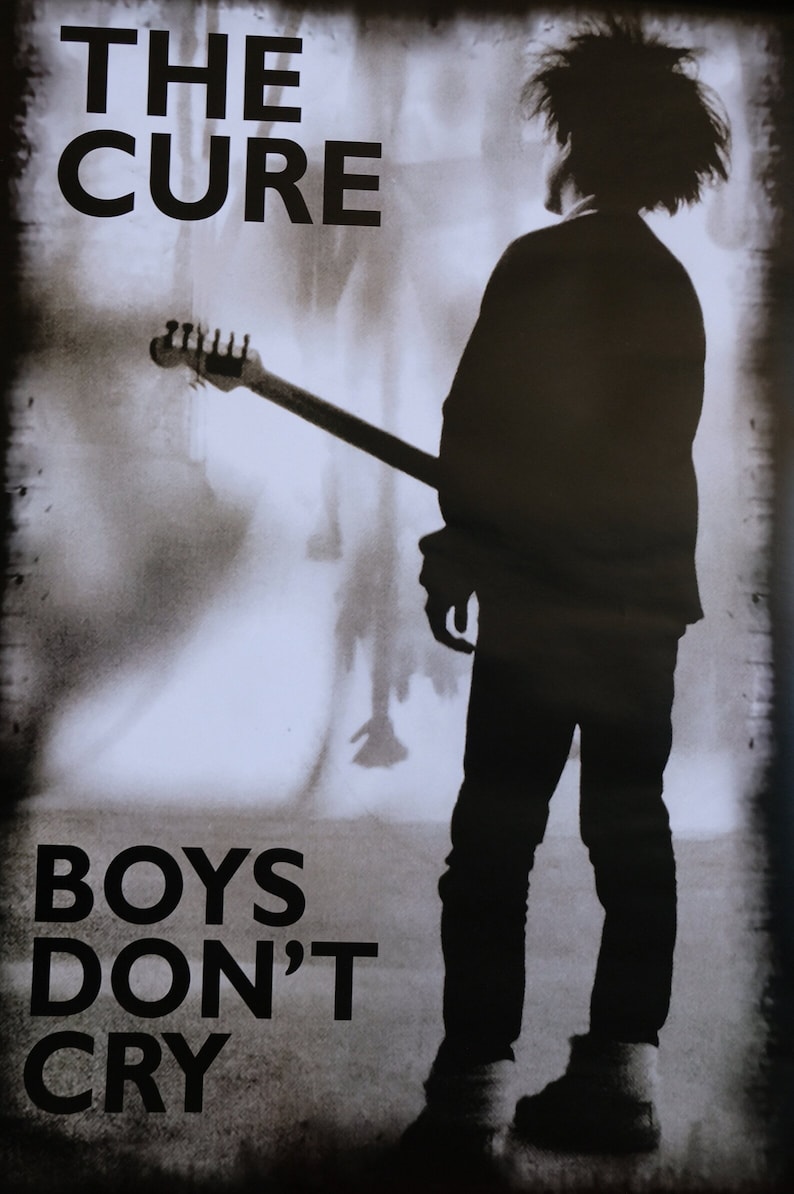 The Cure "boy's Don't Cry" | Music Poster - Etsy