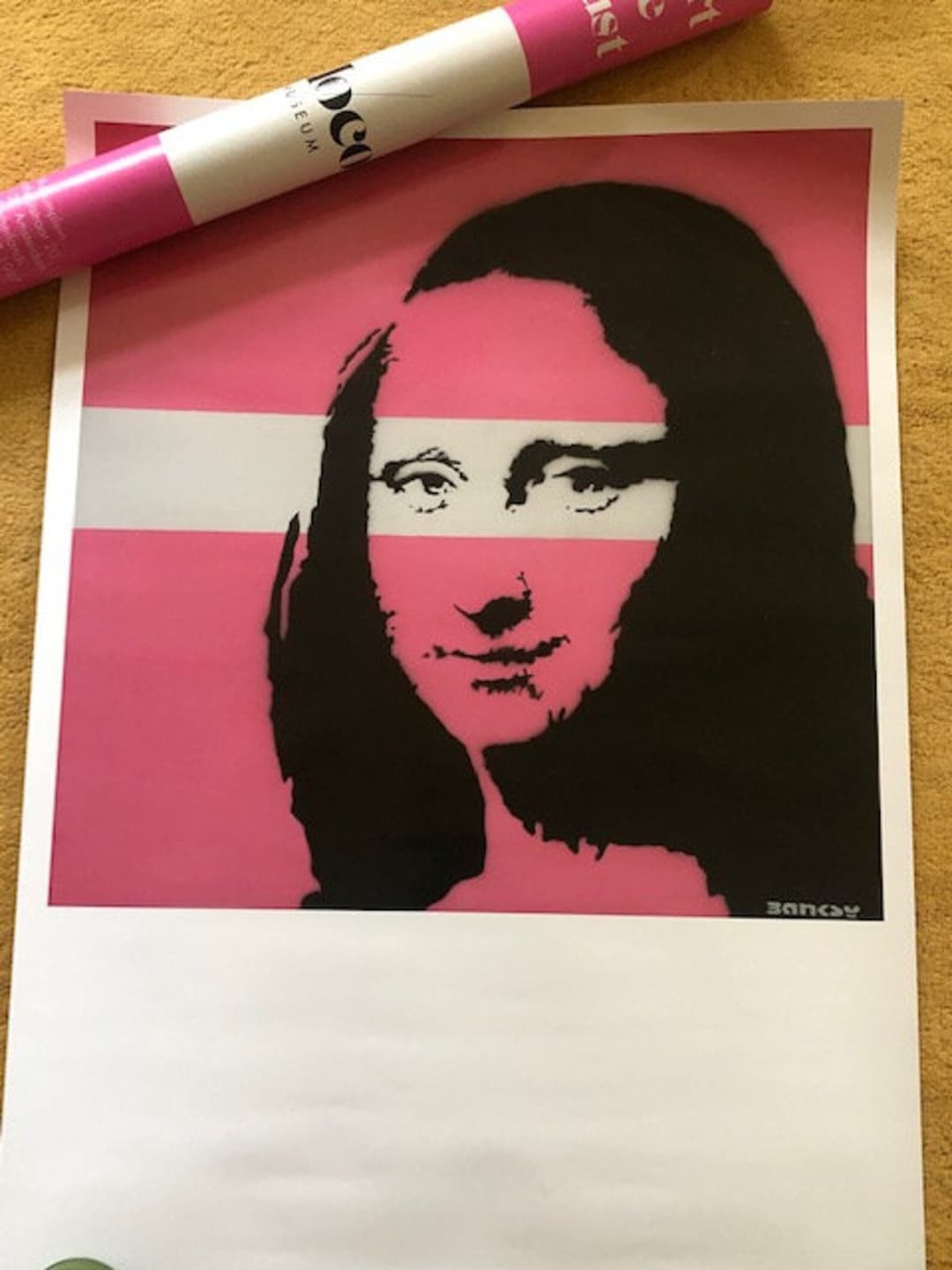 Moco Amsterdam Banksy "mona Lisa" | Original Exhibition Poster Moco Amsterdam - Netherlands - Etsy