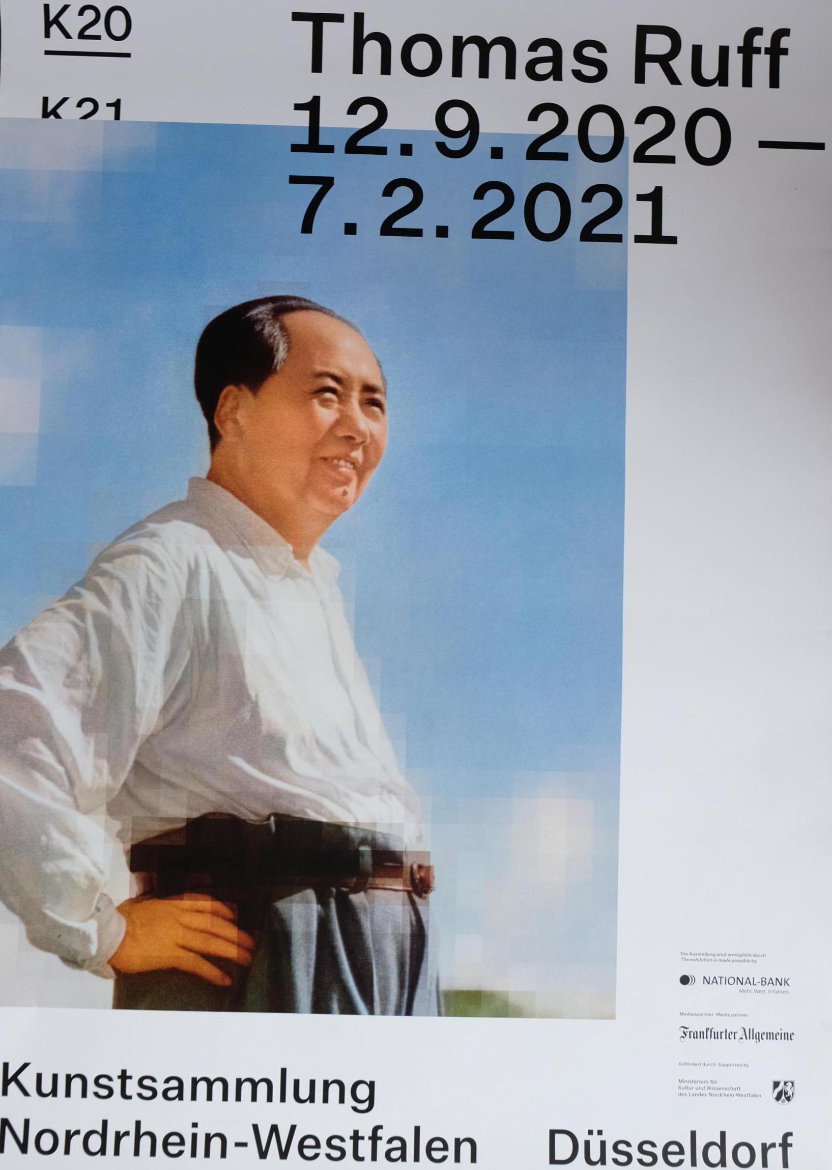 Thomas Ruff | Kunstsammlung Düsseldorf - affiche originale - Etsy France