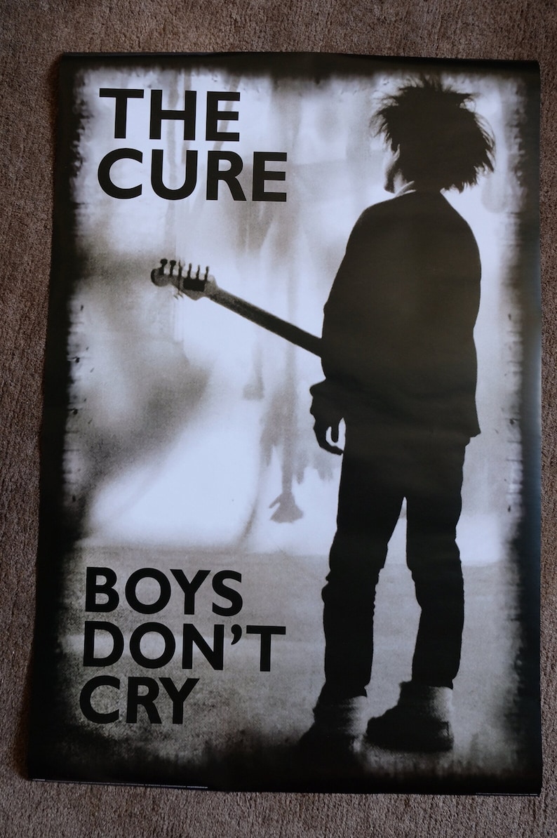 The Cure "boy's Don't Cry" | Music Poster - Etsy