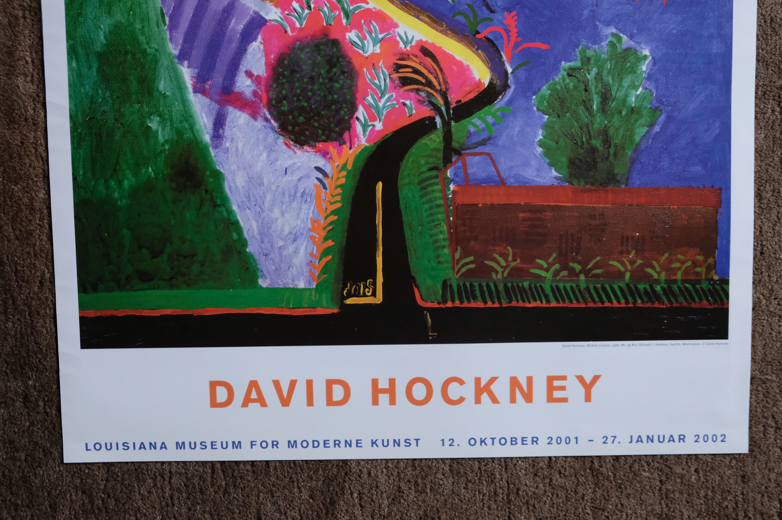 David Hockney Louisiana Museum for Modern Art - Original Exhibition ...