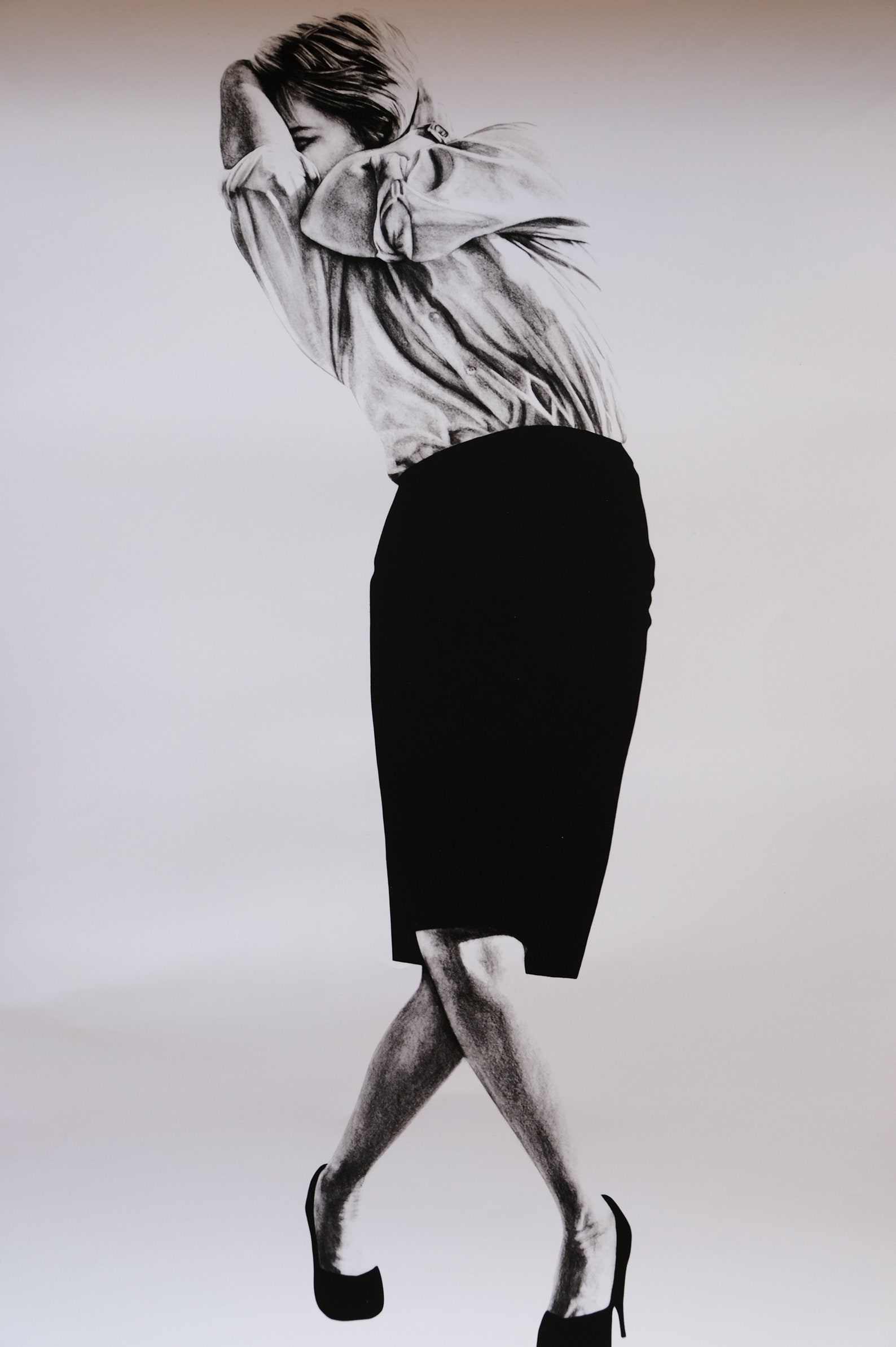 Robert Longo men in Cities Cindy Poster Repro - Etsy