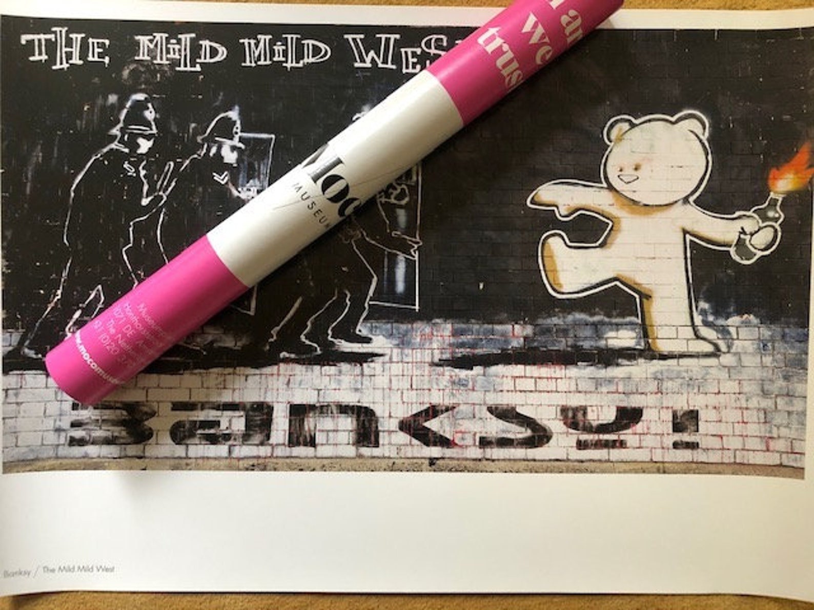 Banksy the Mild Mild West Moco Museum Amsterdam - Etsy