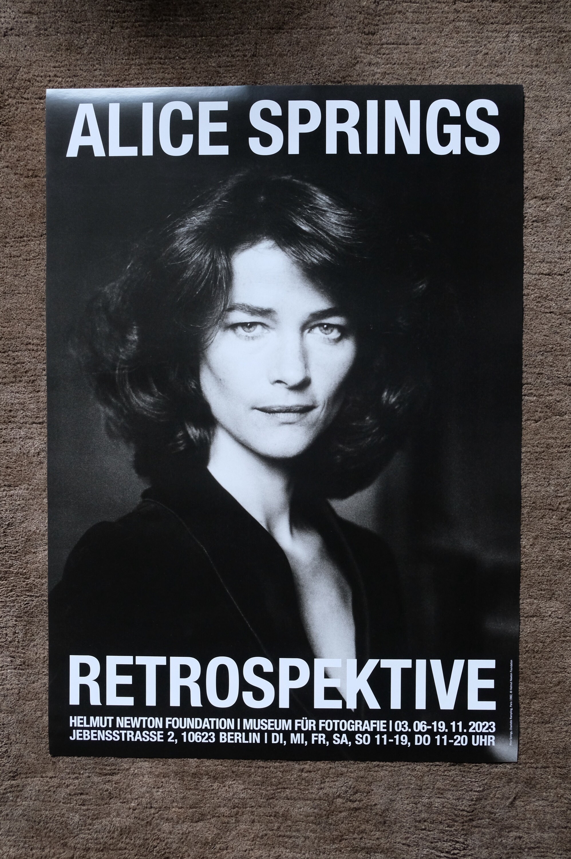 Helmut Newton Foundation Museum for Photography Alice Springs retrospective Charlotte Rampling ...