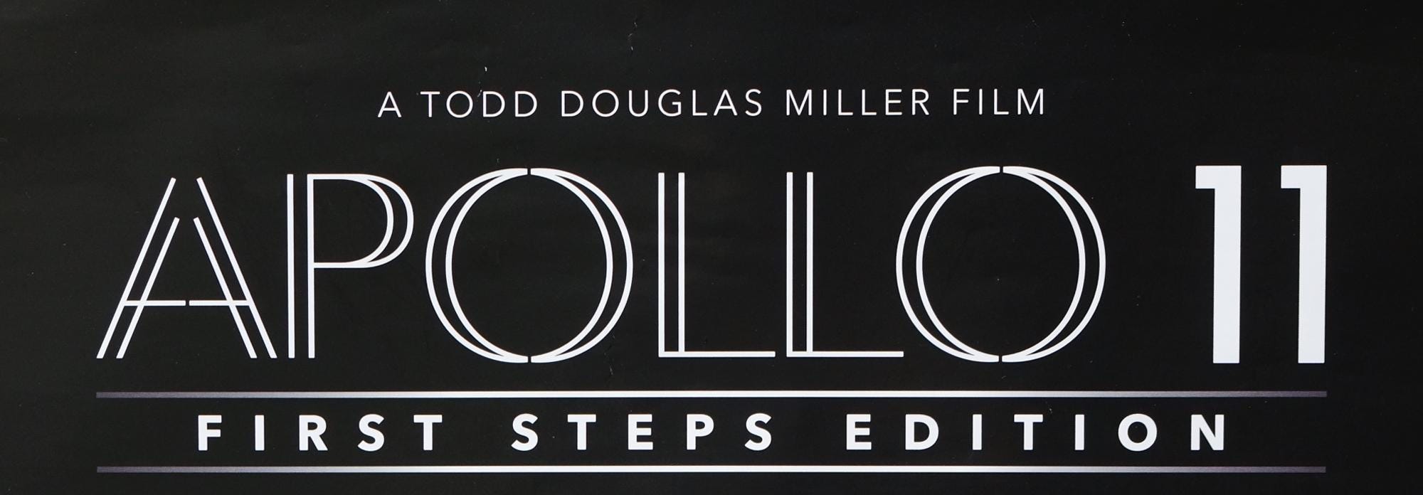 Apollo 11 | First Steps Edition Cinema Poster - Etsy