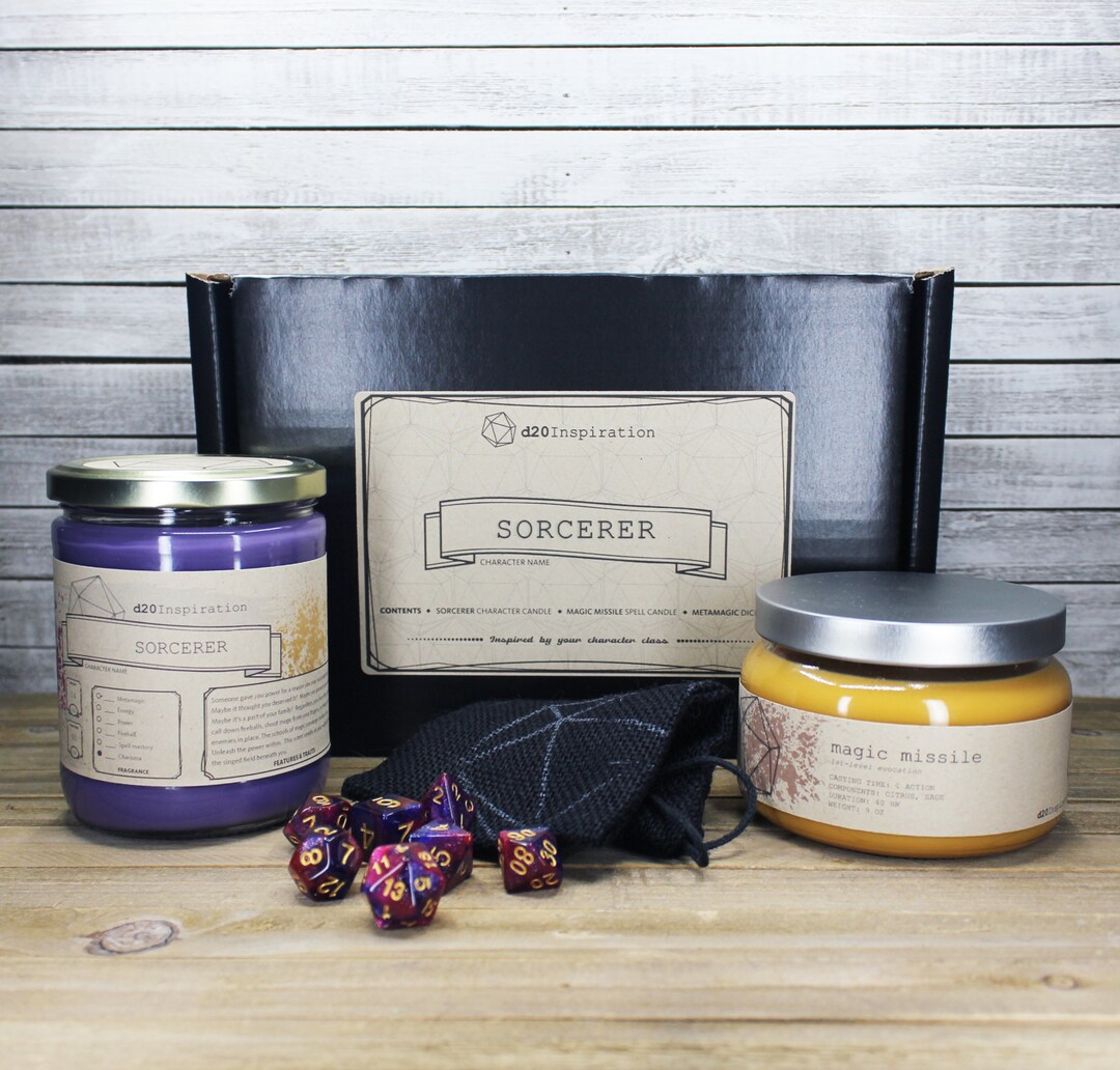 Sorcerer Character Kit Gift Set Packaged for Easy Gifting - Etsy