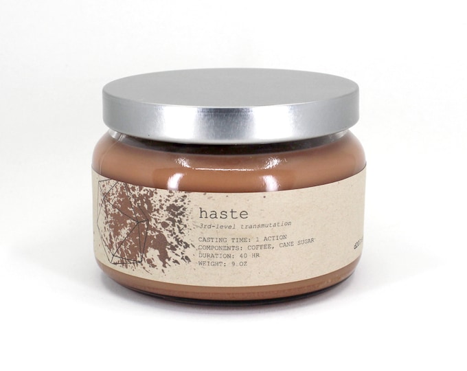 Haste Spell Candle | Inspired by Dungeons and Dragons RPG - Etsy