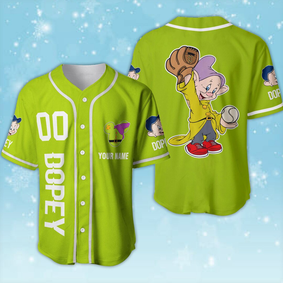 Dwarf Customize Green Baseball Jersey Matching Shirt for - Etsy