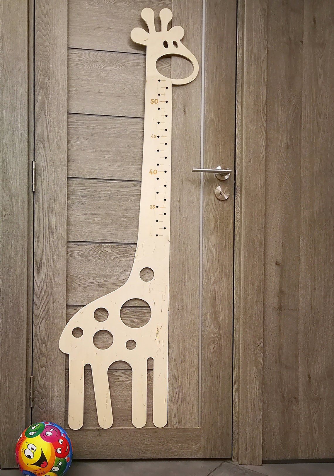 GIRAFFE Height Measurement Marking With Inches Height Ruler - Etsy