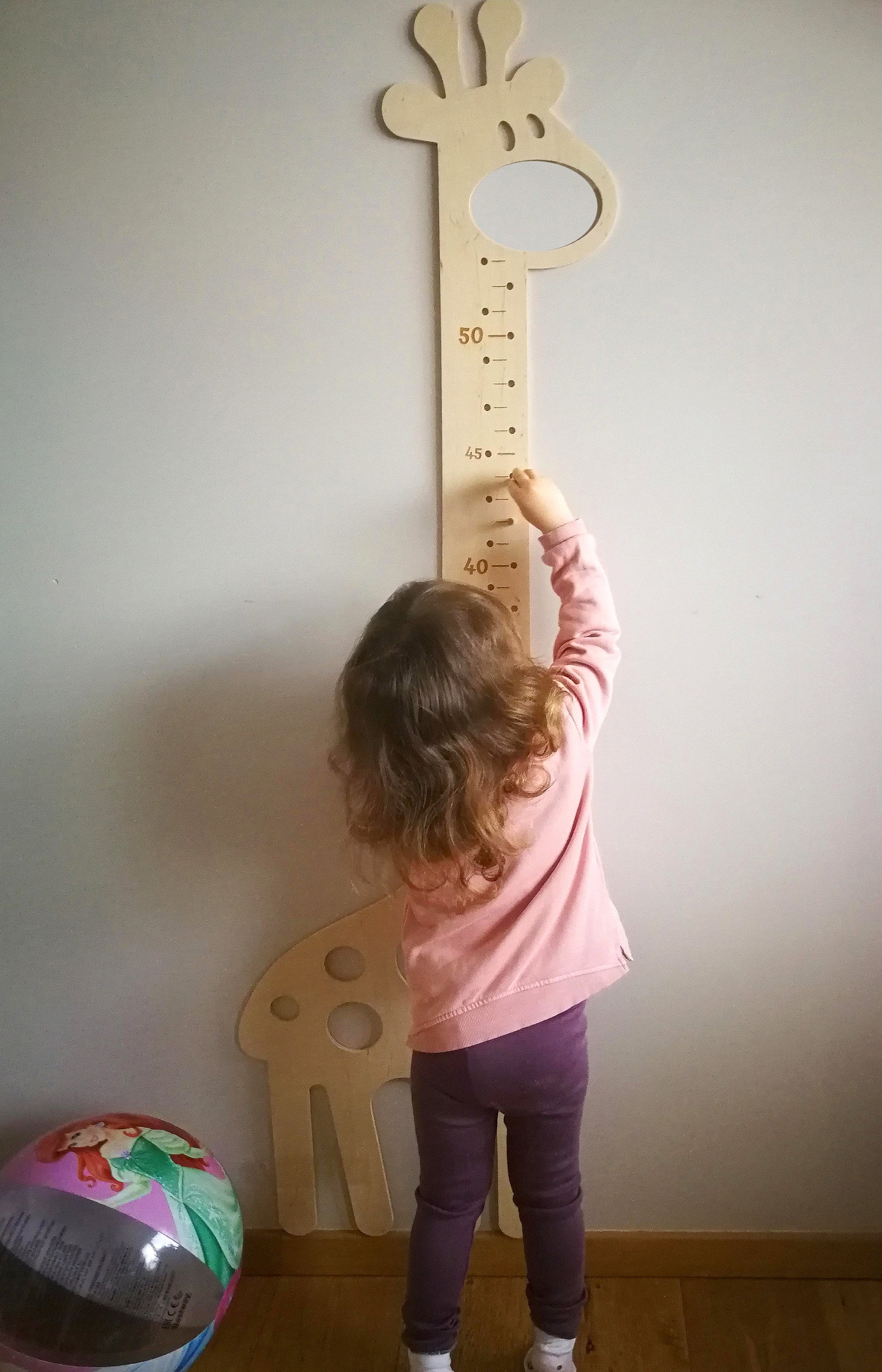 GIRAFFE Height Measurement Marking With Inches, Height Ruler, Height ...