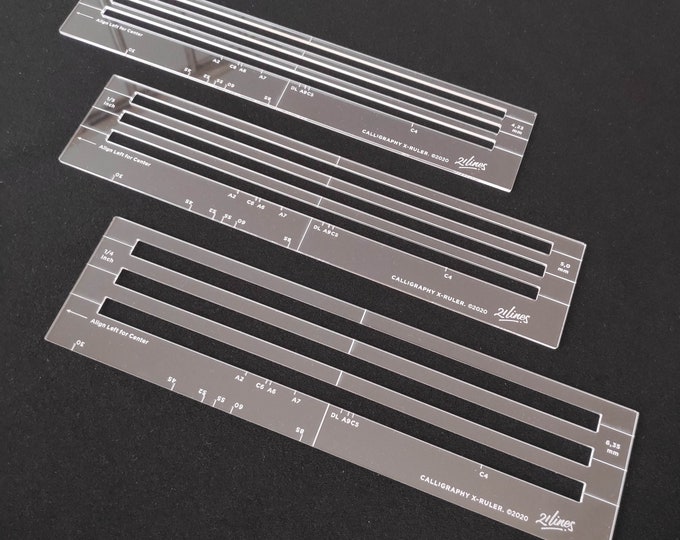 Calligraphy Ruler - Etsy