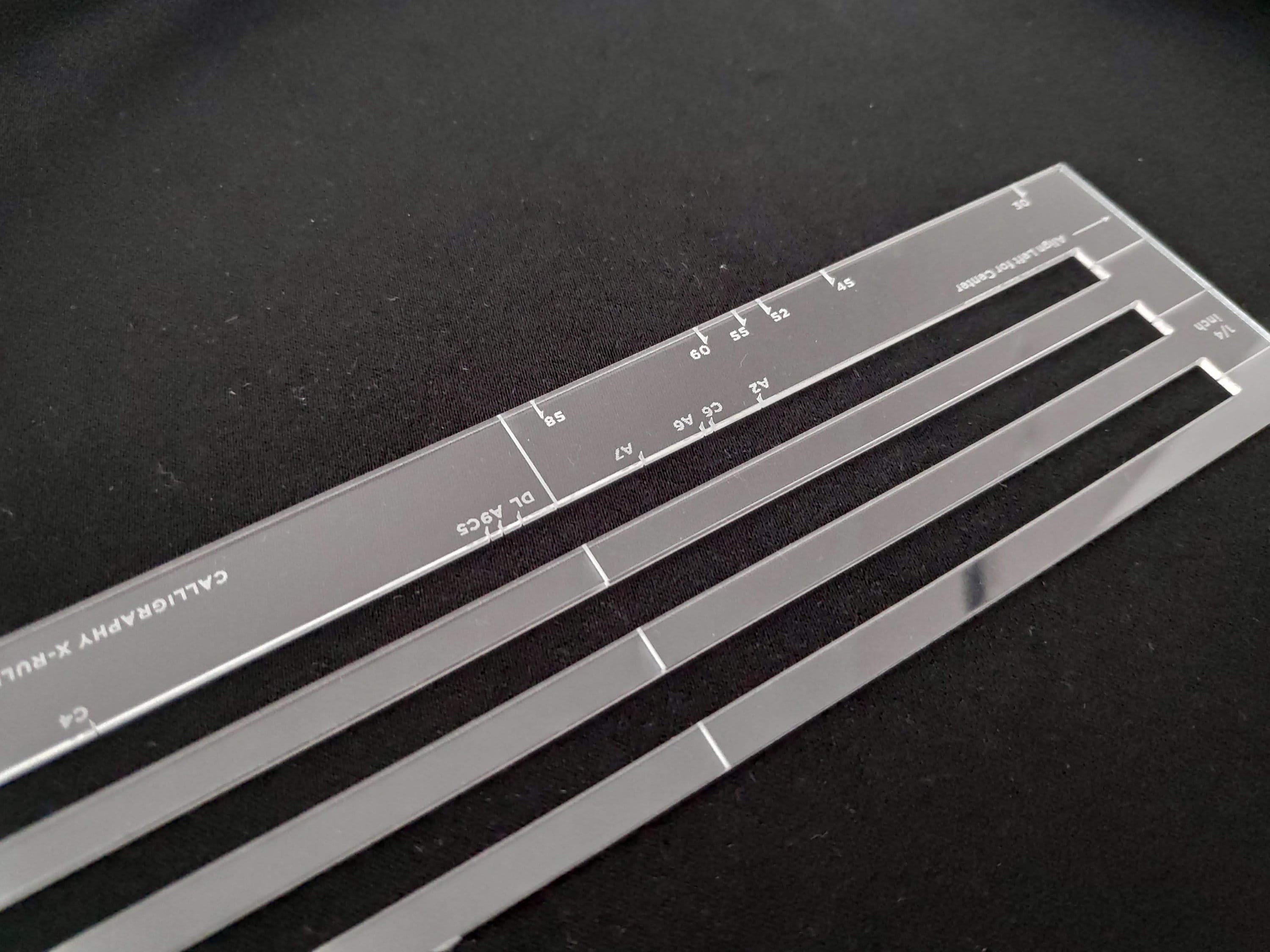 21lines Calligraphy X Ruler - Etsy