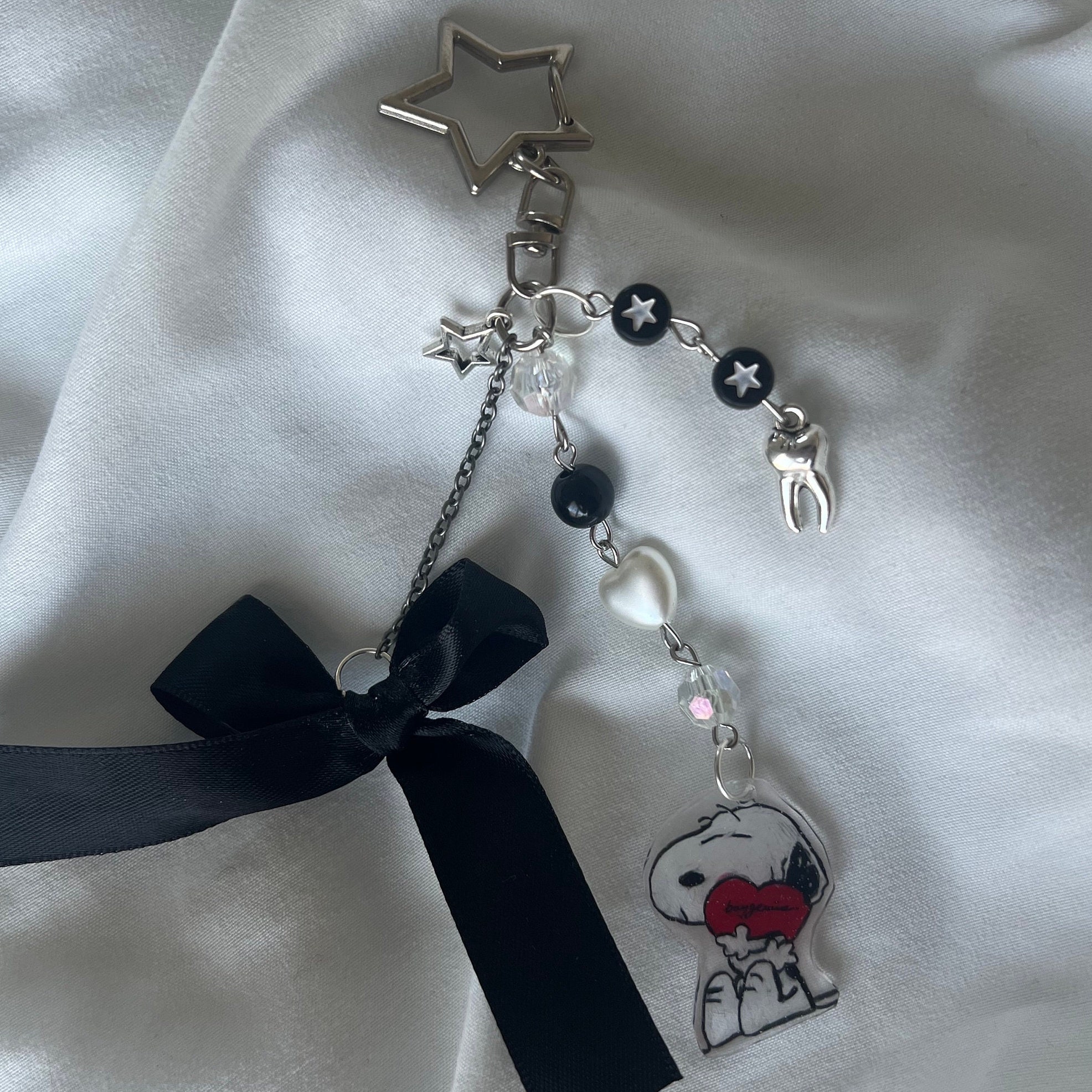 Boygenius Tooth Snoopy Keychain - Etsy