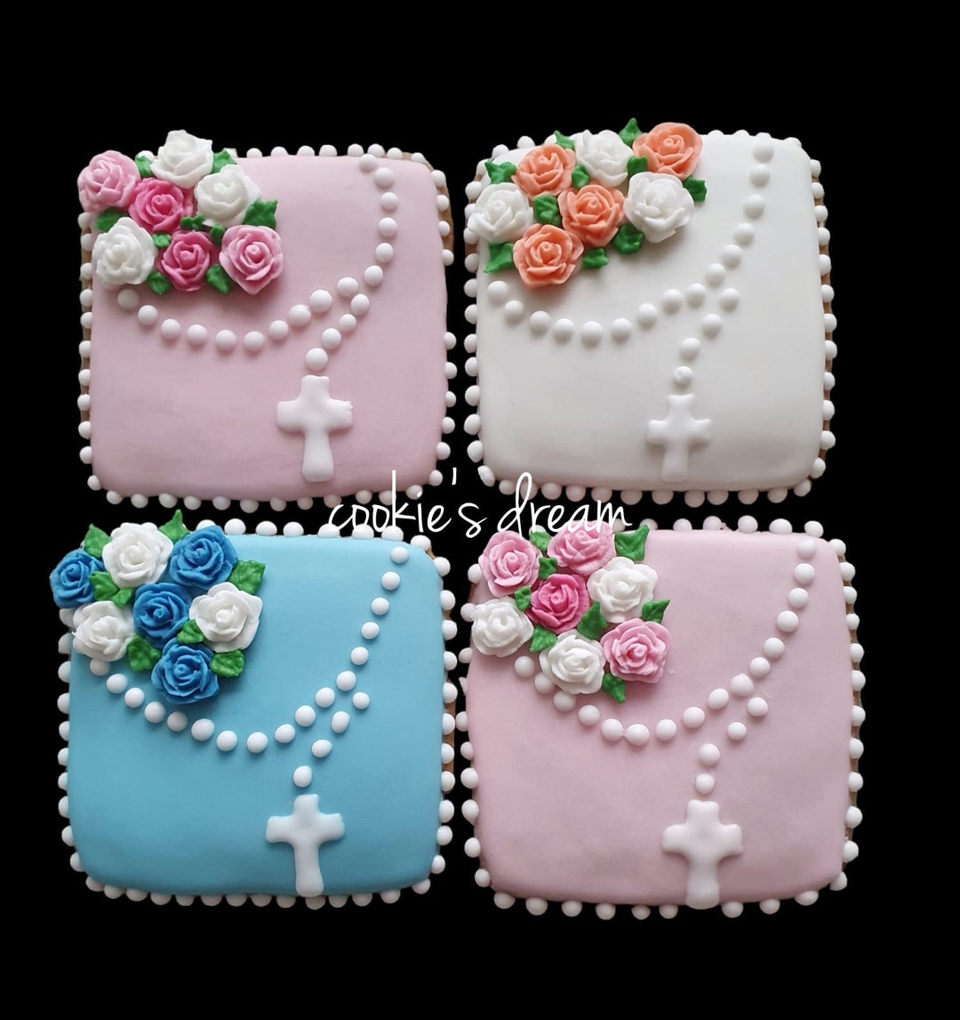 First Communion Cookies Holy Communion Biscuits Shortbread Biscuits ...