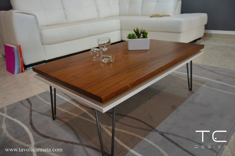 Modern Wooden Coffee Table Evo Model | Etsy