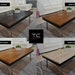Modern Wooden Coffee Table Evo Model - Etsy