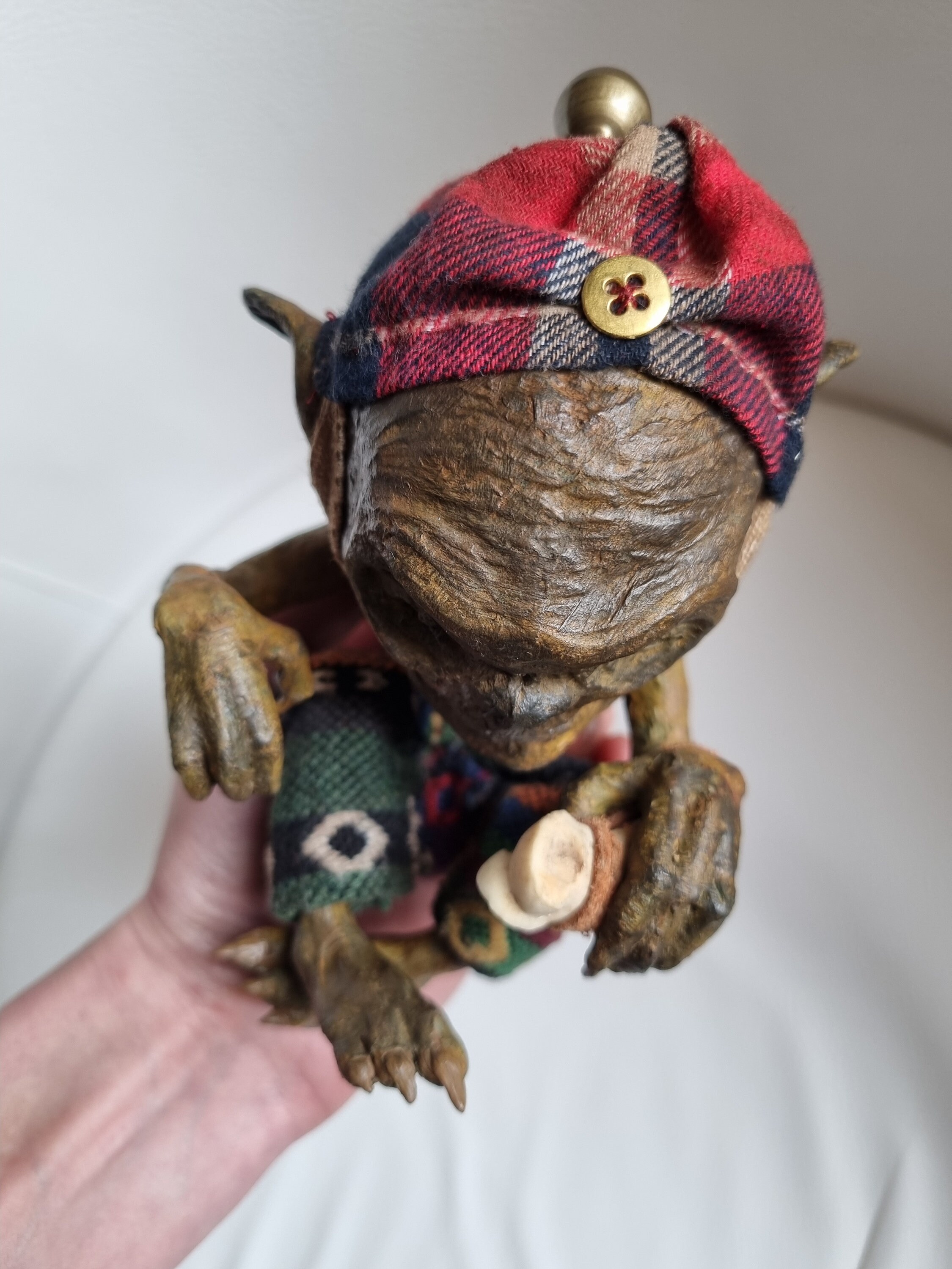 Mummified Scottish Goblin Child / Kobold / Cryptid Creature - Etsy UK