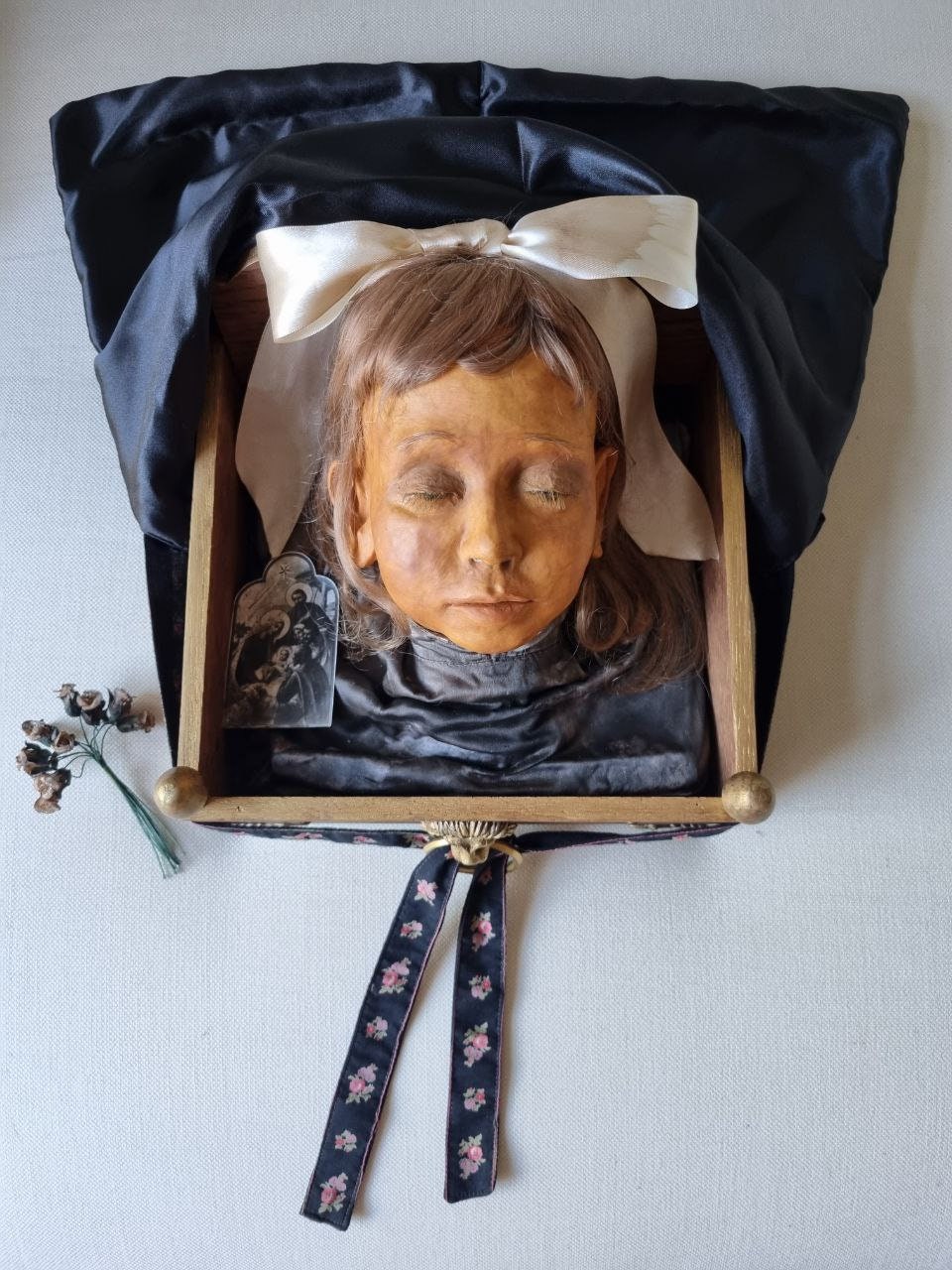 REPLICA EMBALMED HEAD of Rosalia Lombardo, Iconic Preserved Mummy ...
