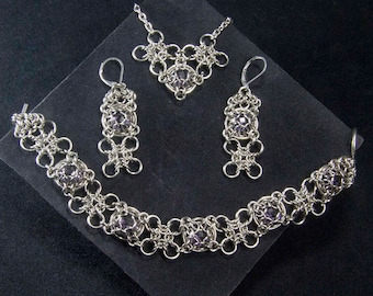 Chainmaille jewelry | Etsy