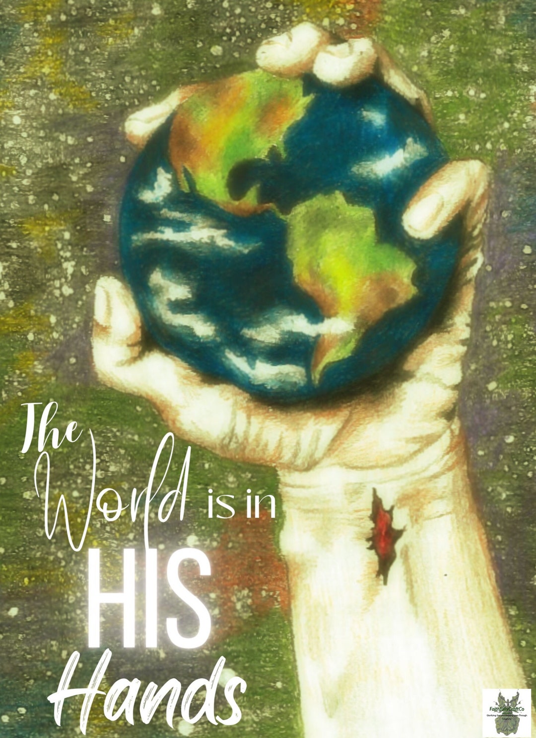 World in His Hands Digital Download - Etsy