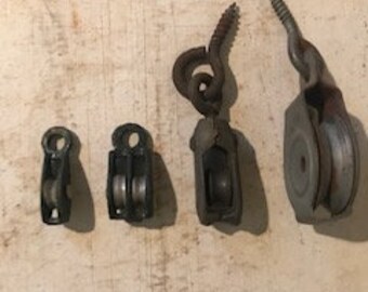 Antique pulleys | Etsy