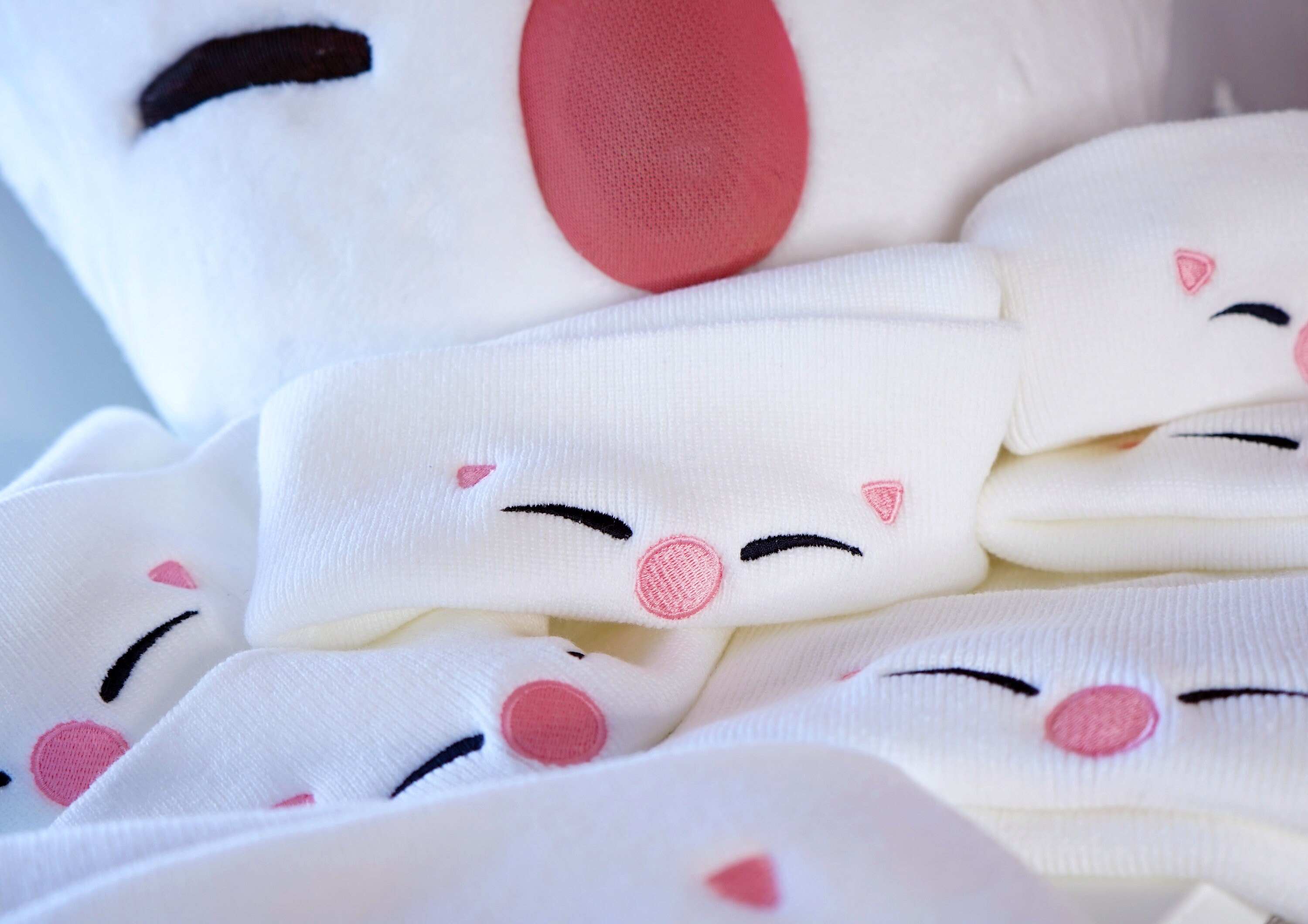 Moogle Beanie Embroidered Hat - Etsy