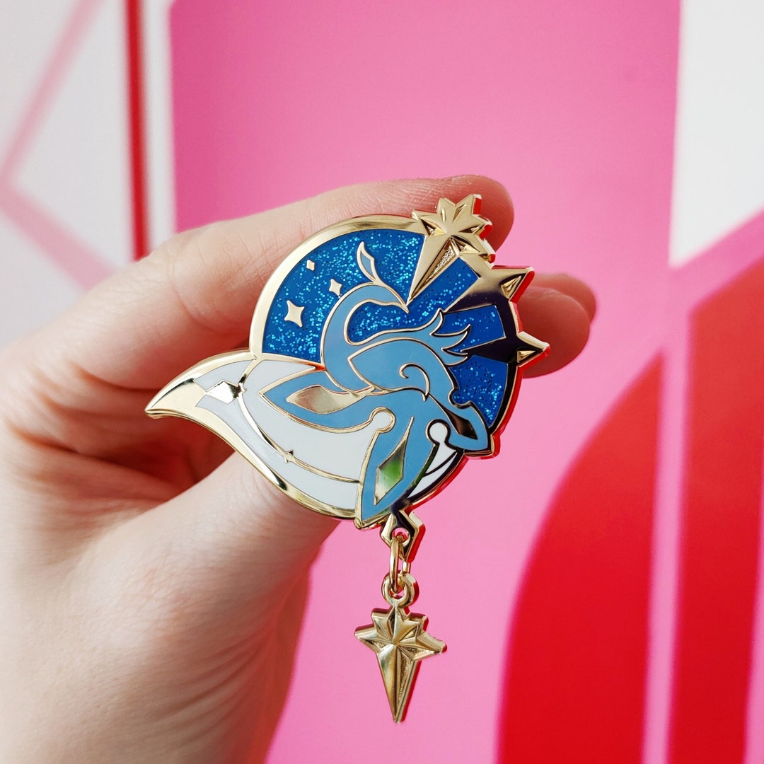 Genshin Impact Kaeya Enamel Pin - Etsy