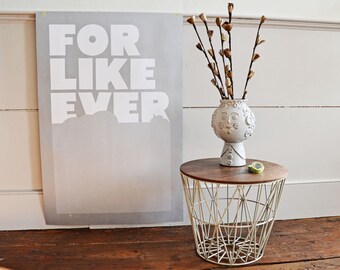 For Like Ever Print | Etsy