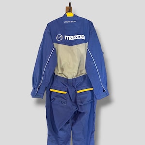 Vintage Mazda Zoom Zoom Jdm Factory Coverall Motorsport Workwear Casual ...