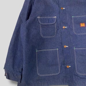 Vintage Big Ben Deadstock Blanket Lined Denim Chore Jacket Workwear ...