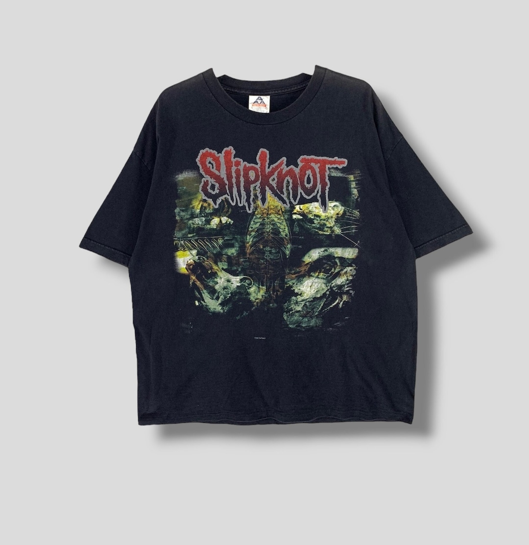 Vintage Slipknot Iowa Album Promo Tshirt Collectible American Nu Metal ...