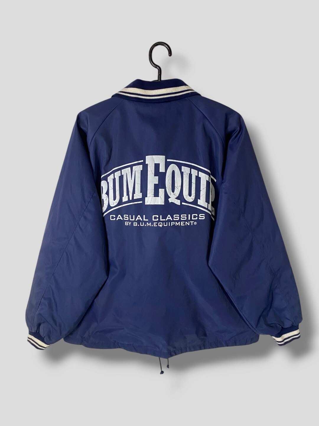 Vintage Bum Equipment Casual Classic Coach Jacket Athletic Streetwear ...