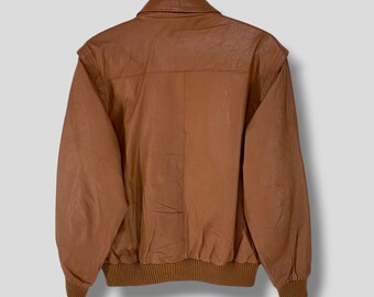 Vintage 90s J & C Haward Inc Type A-2 Cowhide Leather Flight Vintage 90s J & C Haward Inc Type A-2 Cowhide Leather Flight