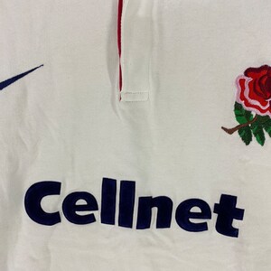 Vintage 90s England Rugby Jersey Deadstock Collectible Rugby Sports ...