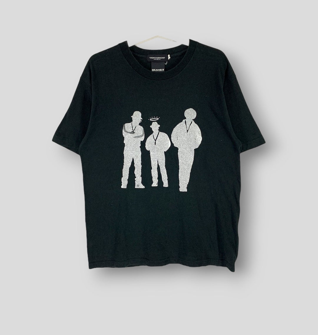 Vintage Y2k Run Dmc X Beams Tshirt Japanese Brand Streetcar Casual ...