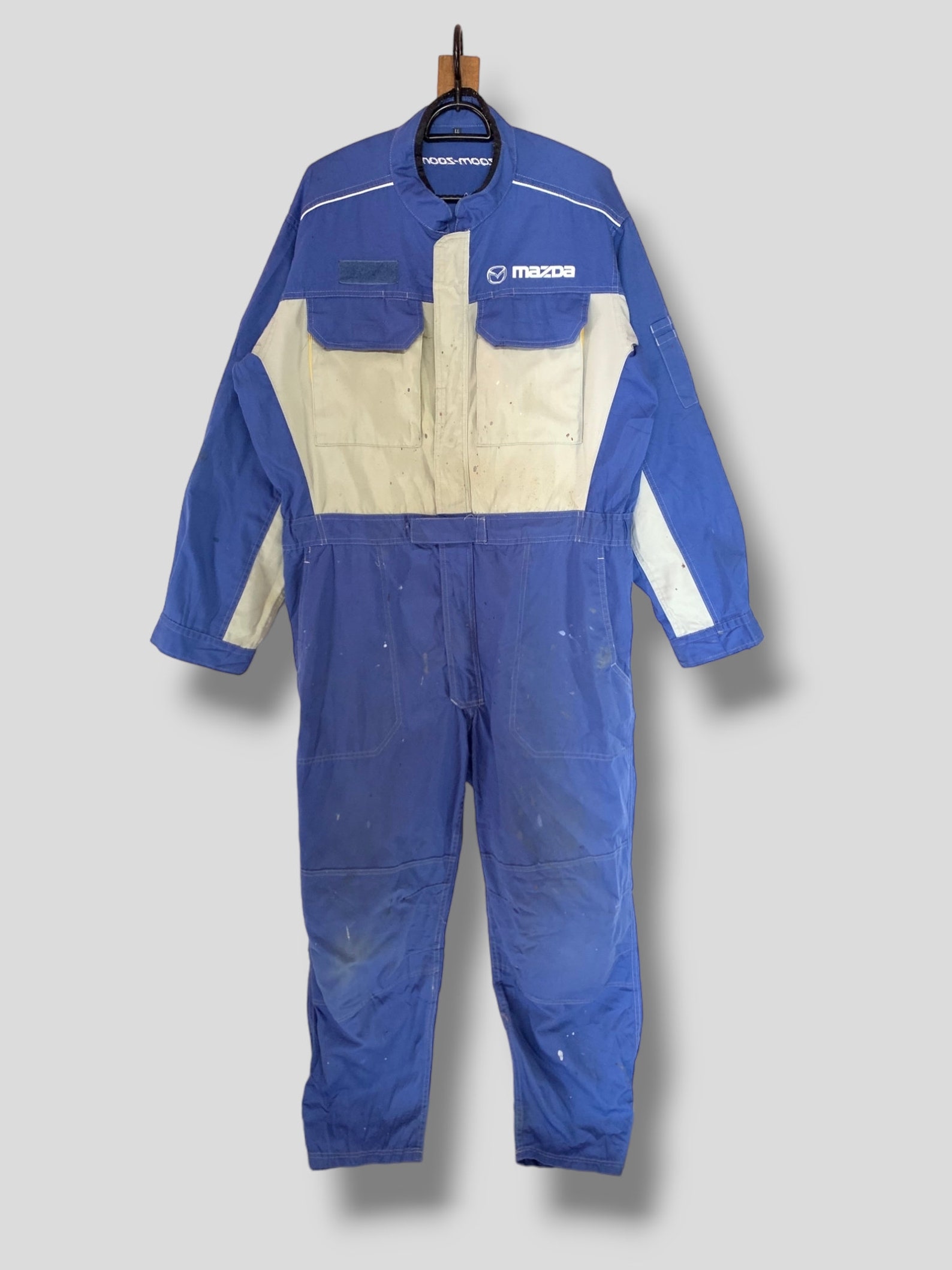 Vintage Mazda Zoom Zoom Jdm Factory Coverall Motorsport Workwear Casual ...