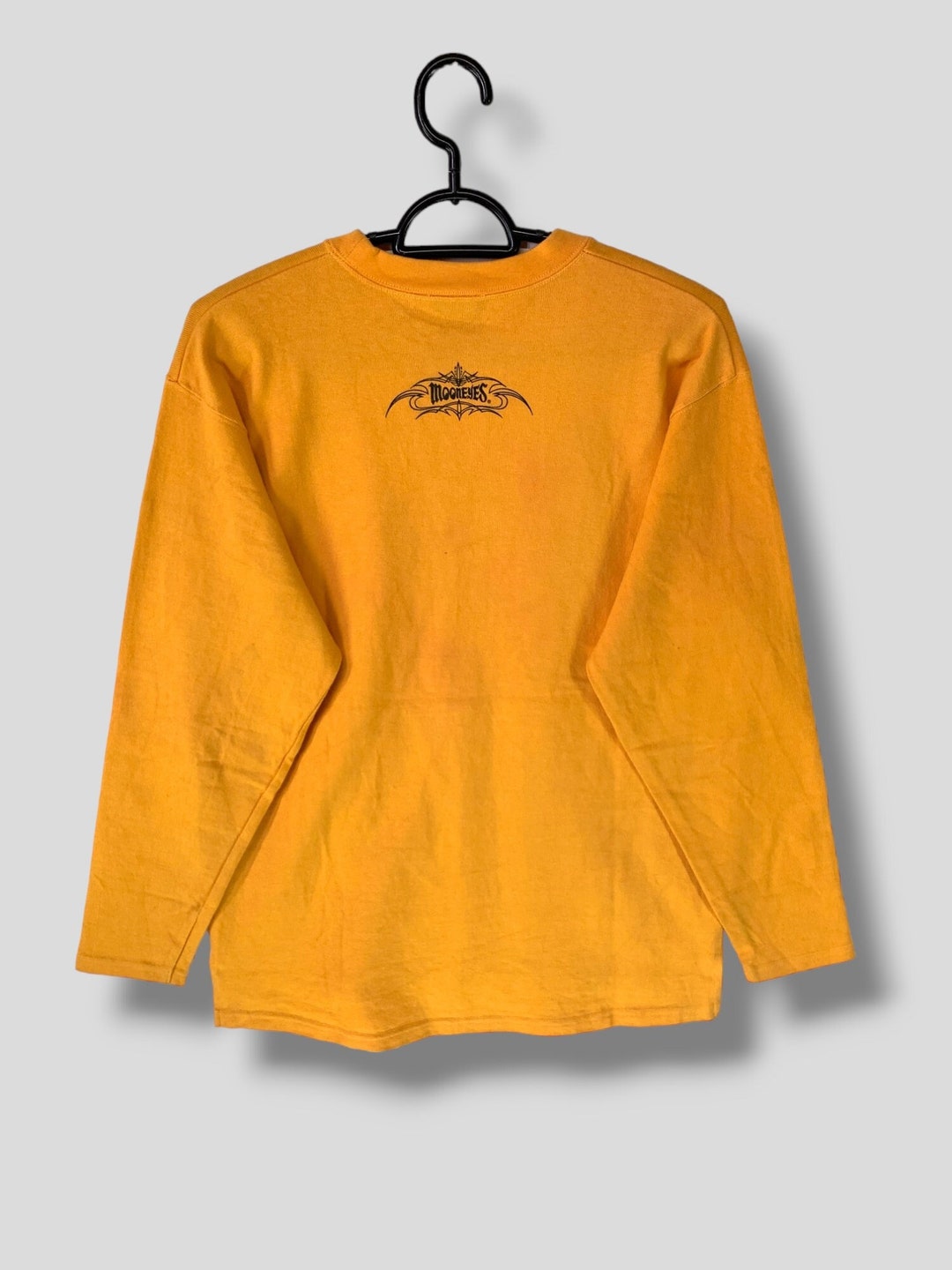 Vintage Moon Eyes Pinstripe Logo Longsleeve Shirt Streetwear Kustom Kulture Shirt Hot Rod ...