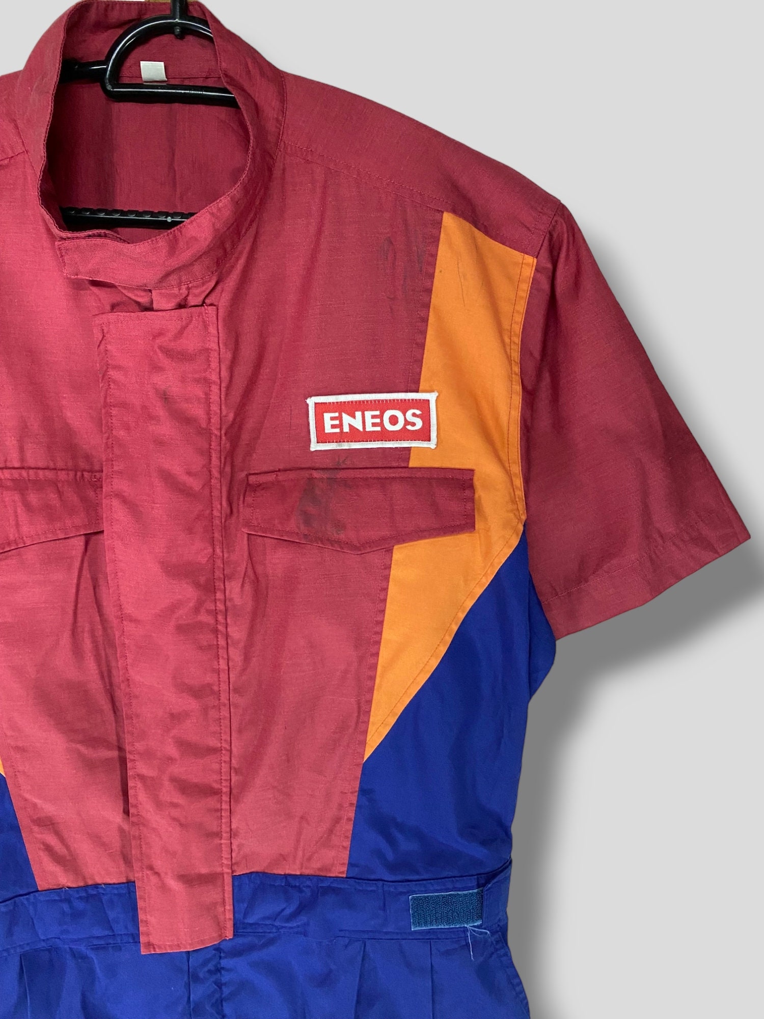 Vintage Eneos Spellout Coverall JDM Motor Oil Initial-d Anime Workwear ...