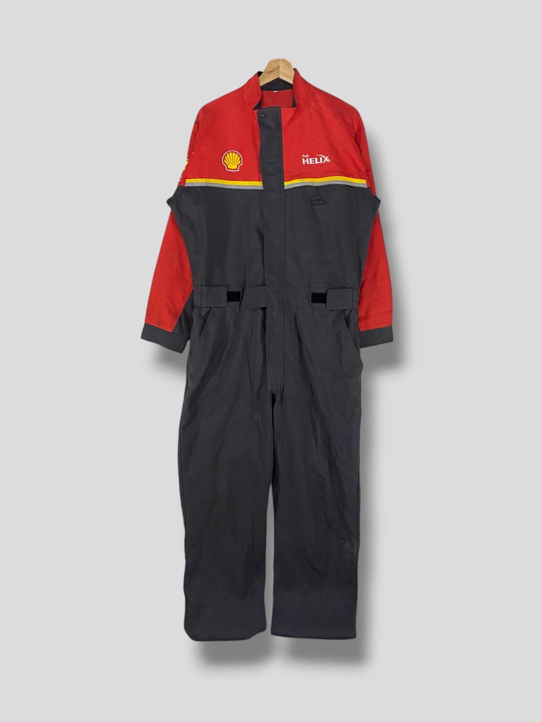 Vintage Scuderia Ferrari Shell Helix Coverall Motorsport Workwear ...