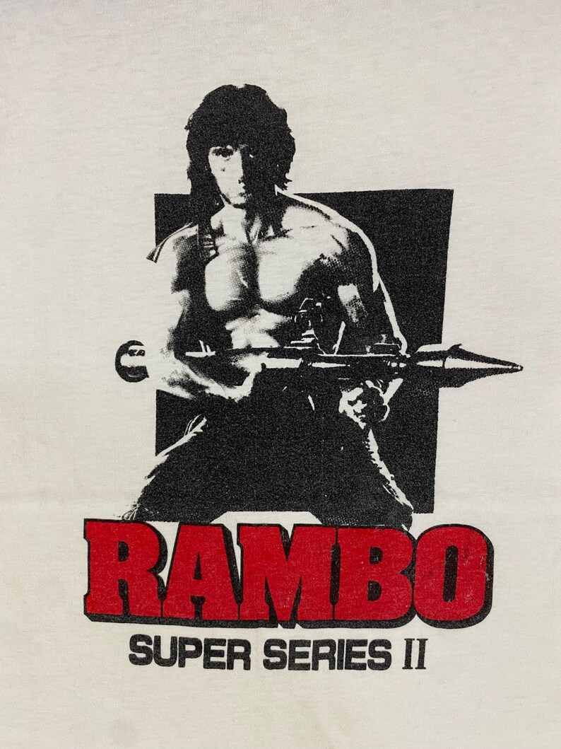 Vintage 80s Rambo First Blood Part II Super Series Laserdisk Movie ...