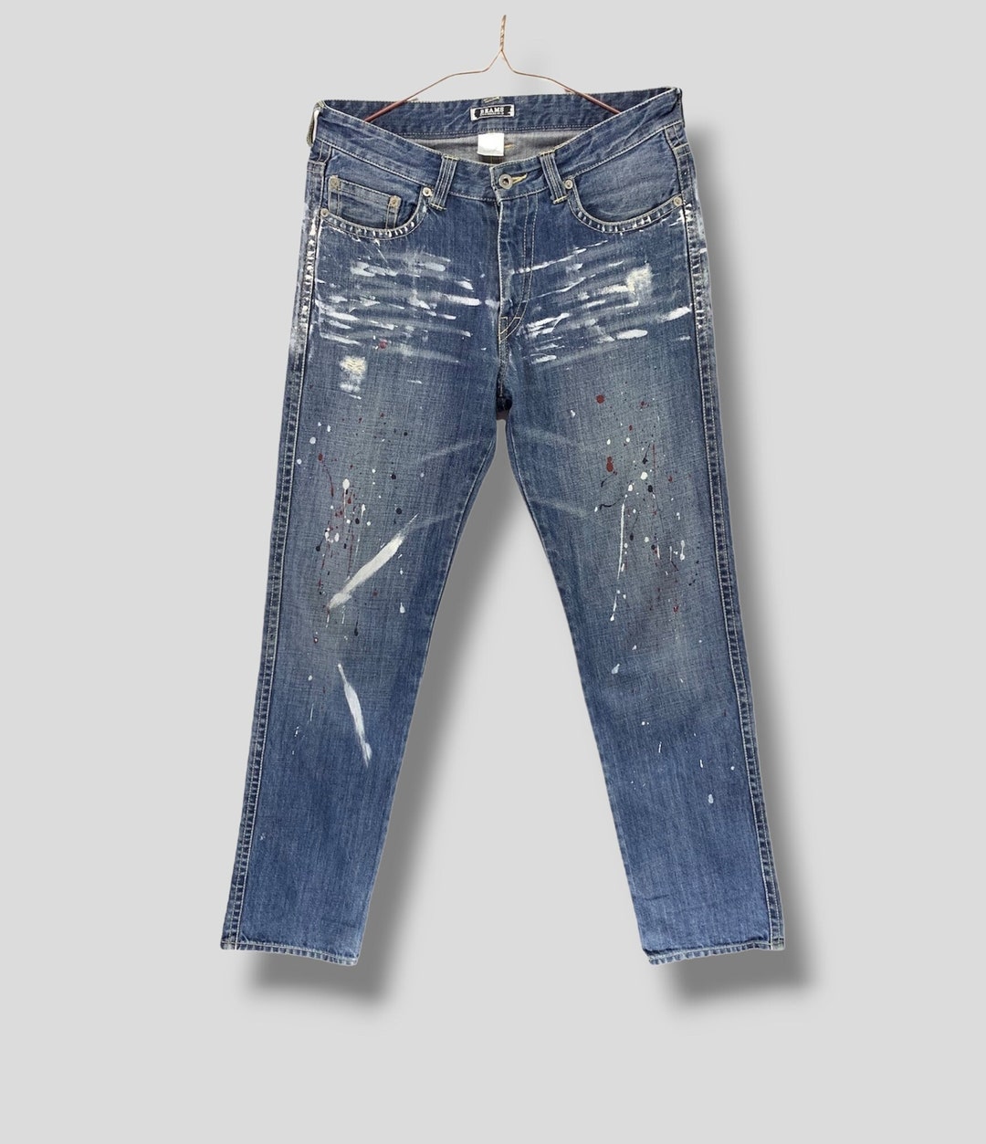Size 32 Vintage Y2k Beams Painter Jeans Japanese Brand Streetwear ...