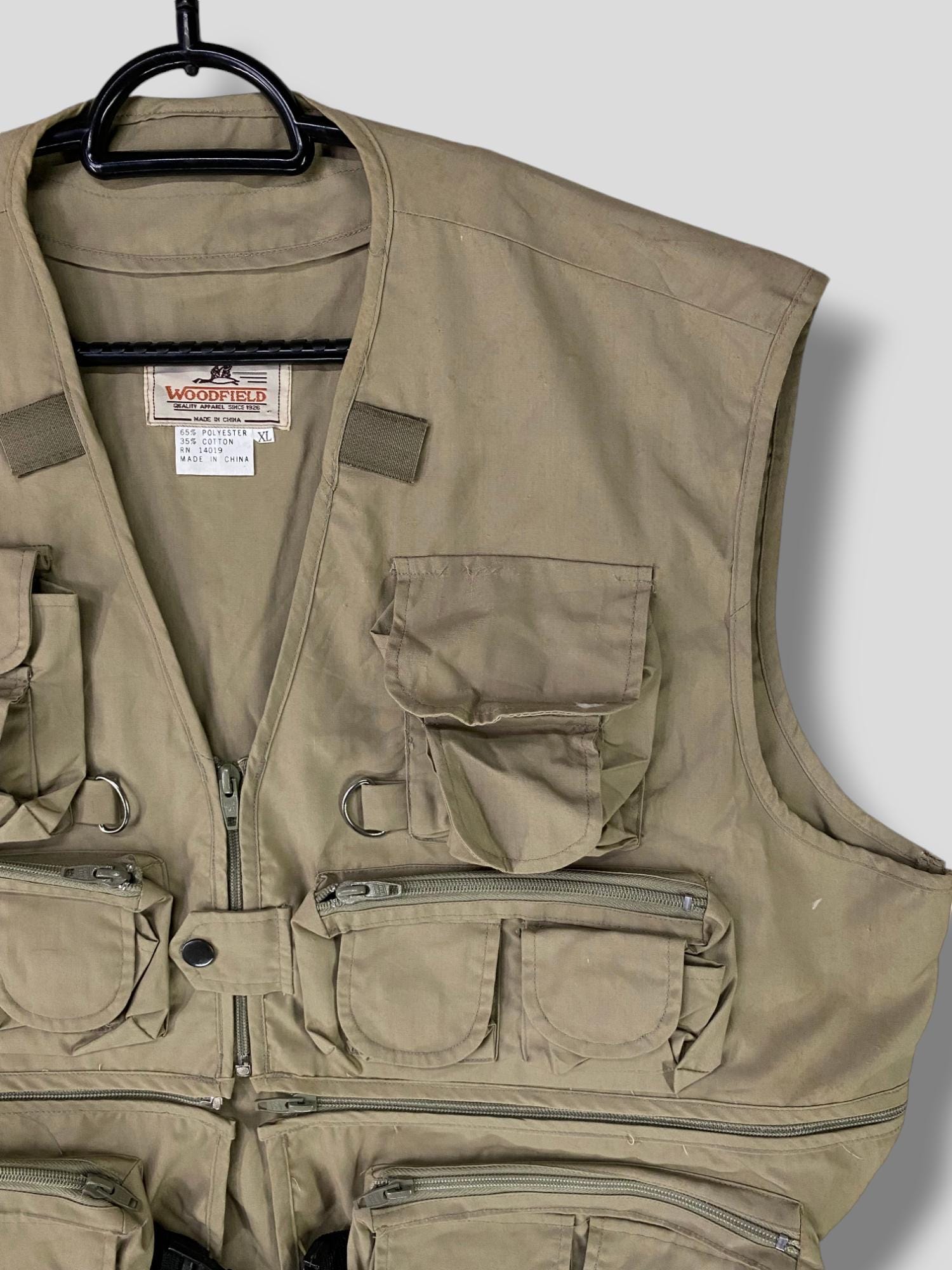 Vintage 90s Woodfield Multi Pocket Tactical Hunting Vest Outdoor ...