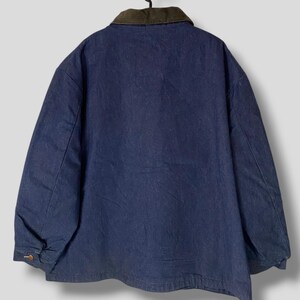 Vintage Big Ben Deadstock Blanket Lined Denim Chore Jacket Workwear ...