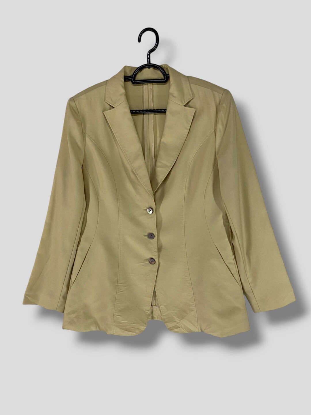 Vintage Leilian With Loro Piana Fabric Single Breasted Blazer Designer Business Casual Outfits ...