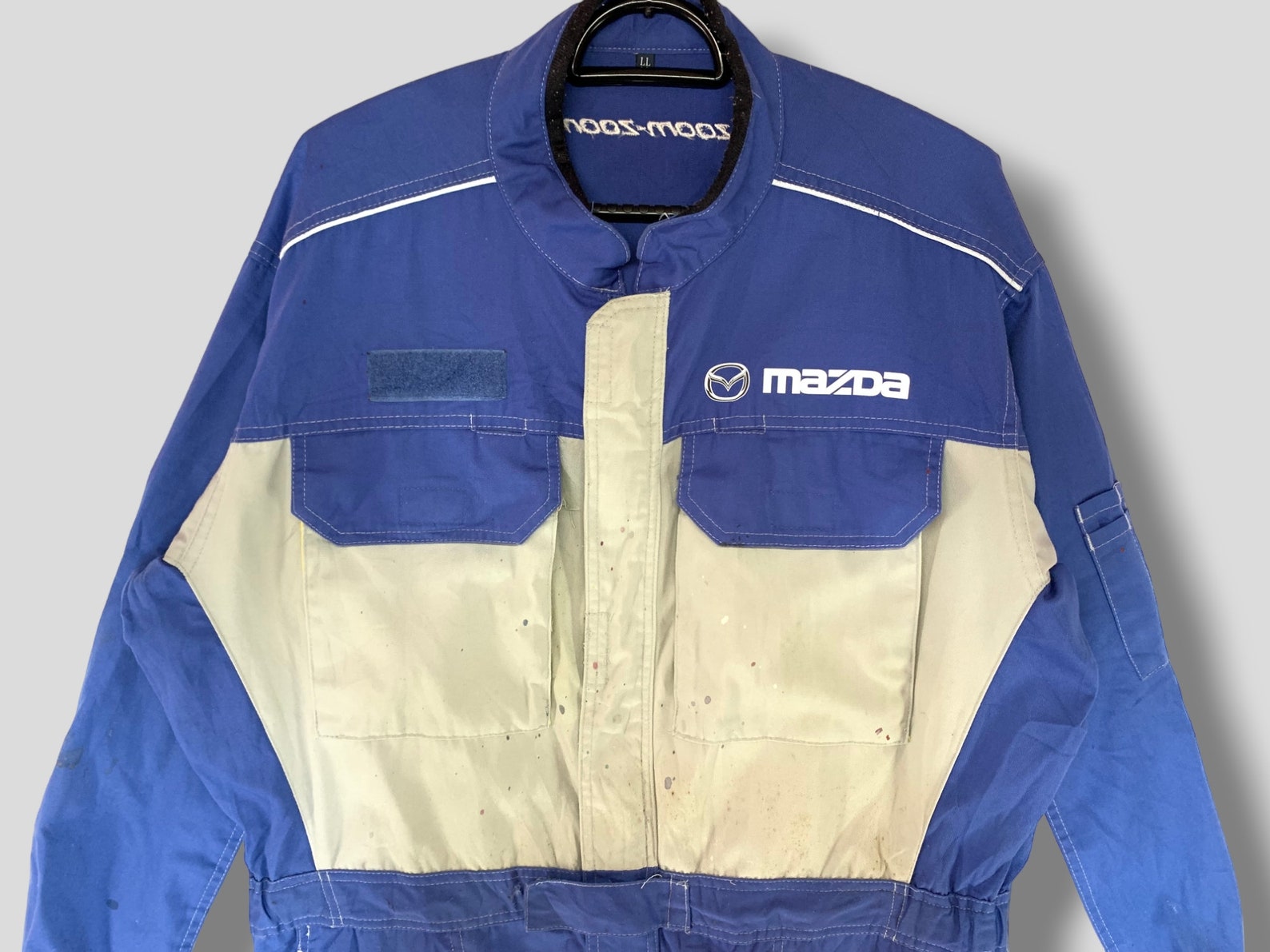 Vintage Mazda Zoom Zoom Jdm Factory Coverall Motorsport Workwear Casual ...